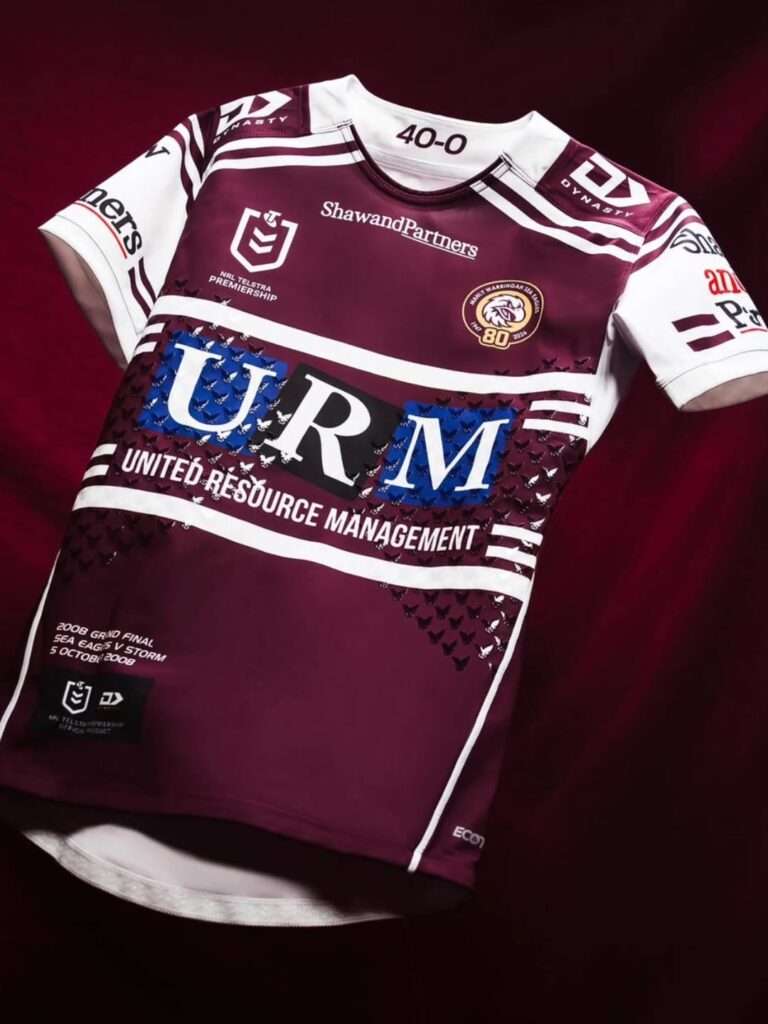 Manly Sea Eagles release new Heritage jersey – The Jersey Database